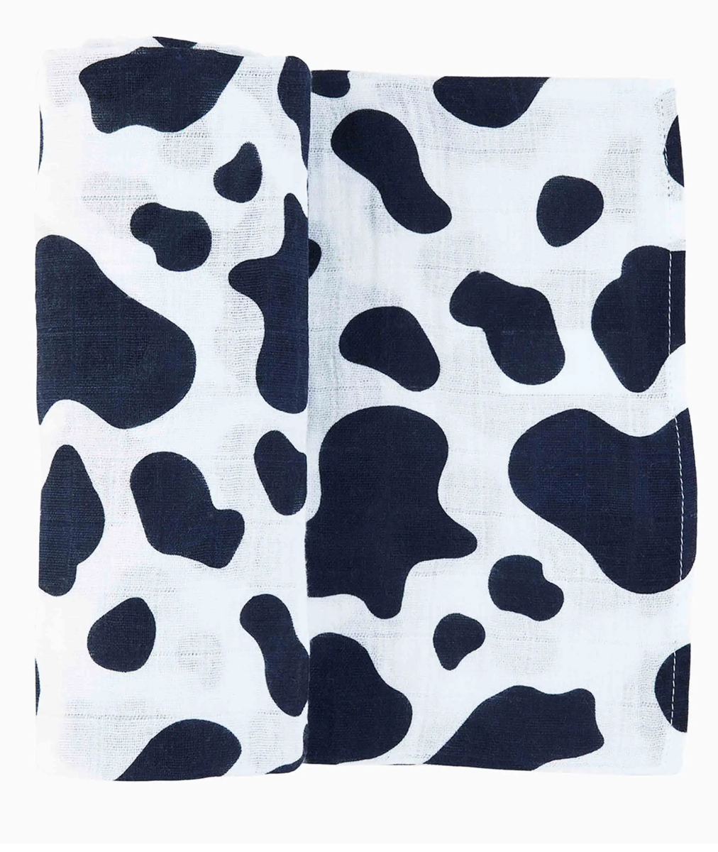 Cow Print Swaddle – Rabbit Ridge Farms